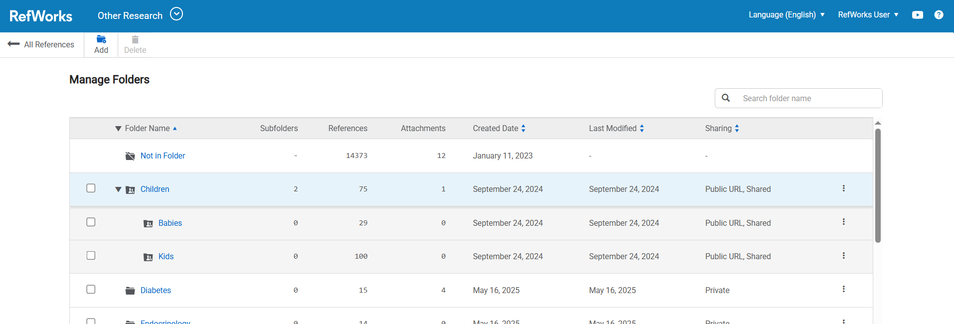 2025 RefWorks Release Information - Ex Libris Knowledge Center
